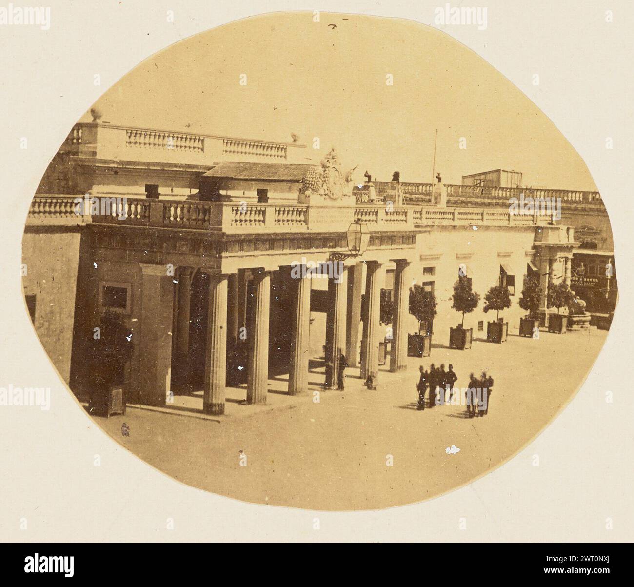 Main Guard, Valletta. Unknown, photographer about 1864 Three-quarter ...