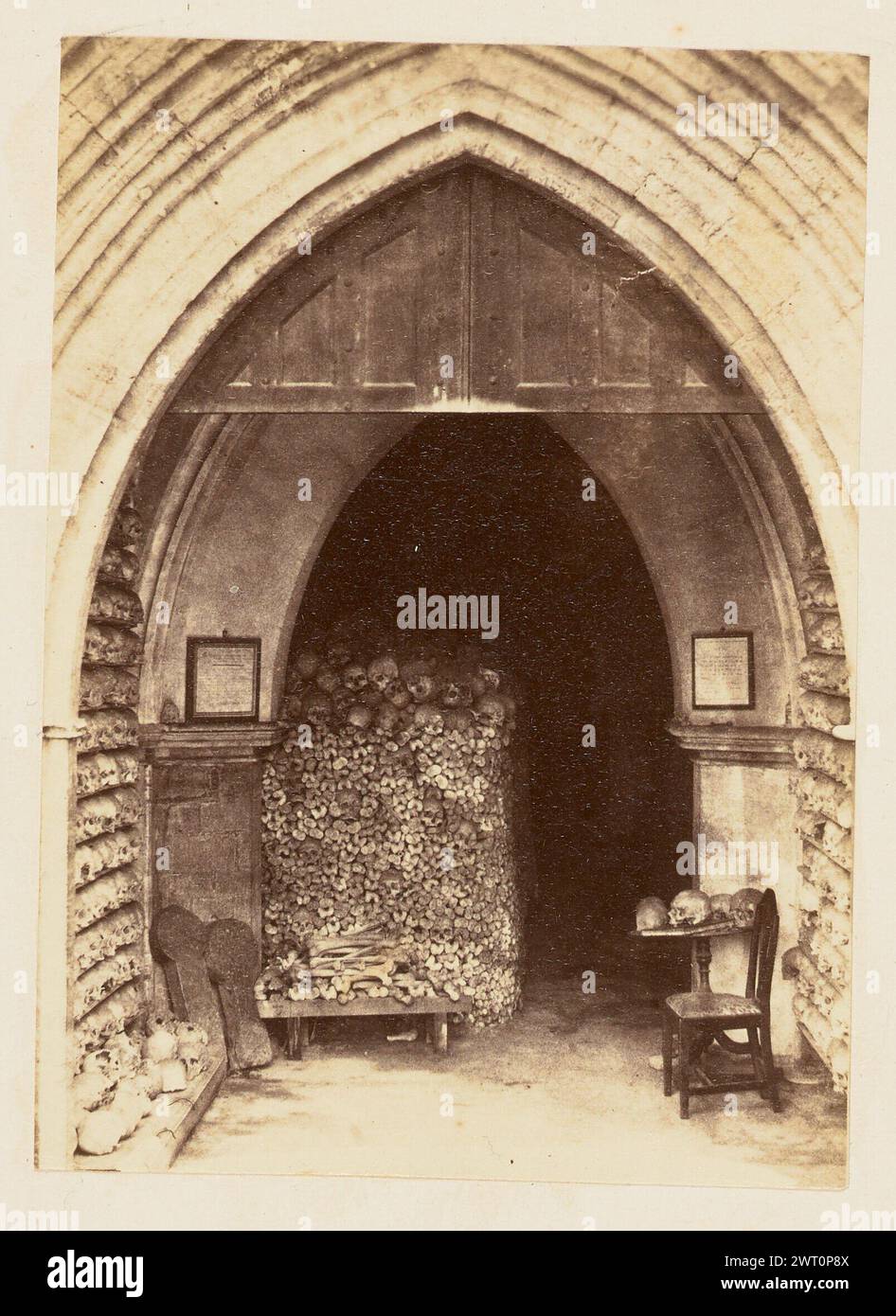 Entrance to a Crypt. Unknown, photographer about 1864 View of an ...