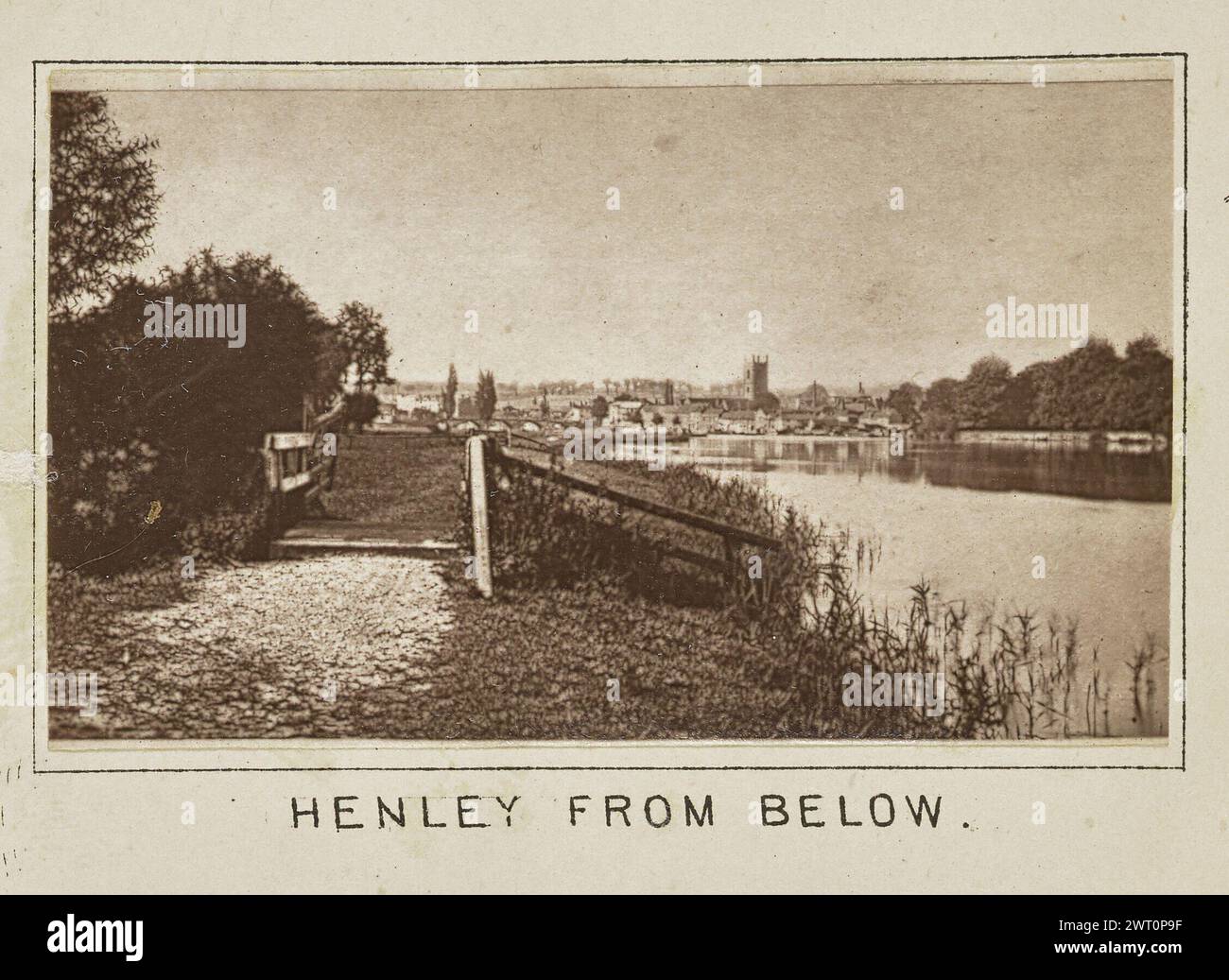 Henley from Below. Henry W. Taunt, photographer (British, 1842 - 1922 ...