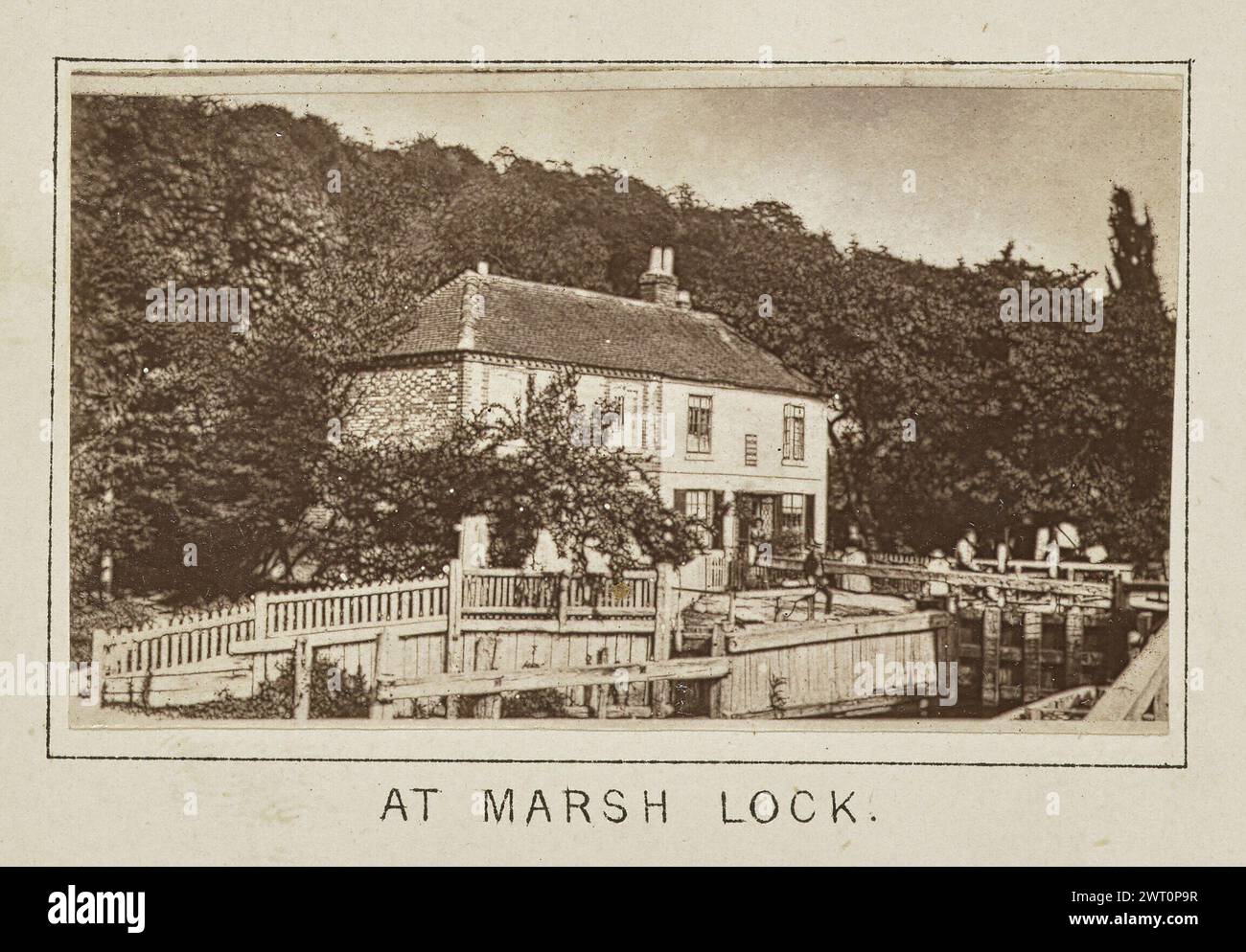 At Marsh Lock. Henry W. Taunt, photographer (British, 1842 - 1922 ...