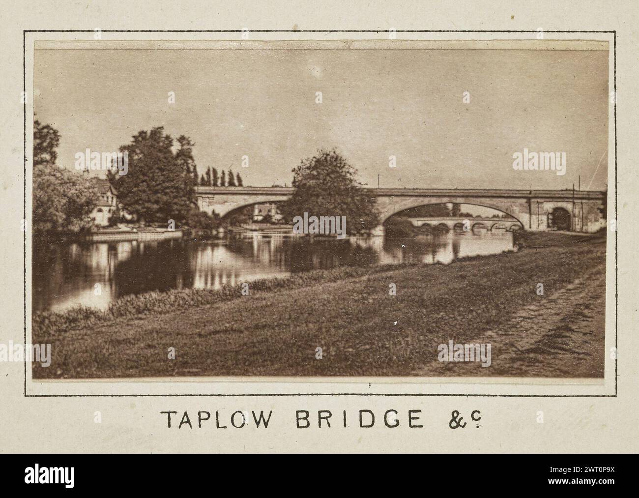 Taplow Bridge &c.. Henry W. Taunt, photographer (British, 1842 - 1922 ...