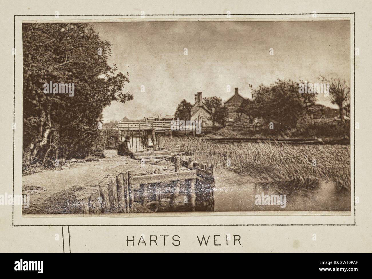 Harts Weir. Henry W. Taunt, photographer (British, 1842 - 1922) about ...