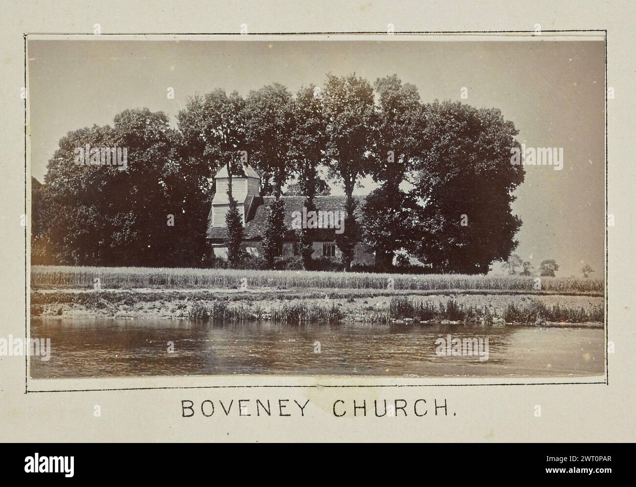 Boveney Church. Henry W. Taunt, photographer (British, 1842 - 1922 ...