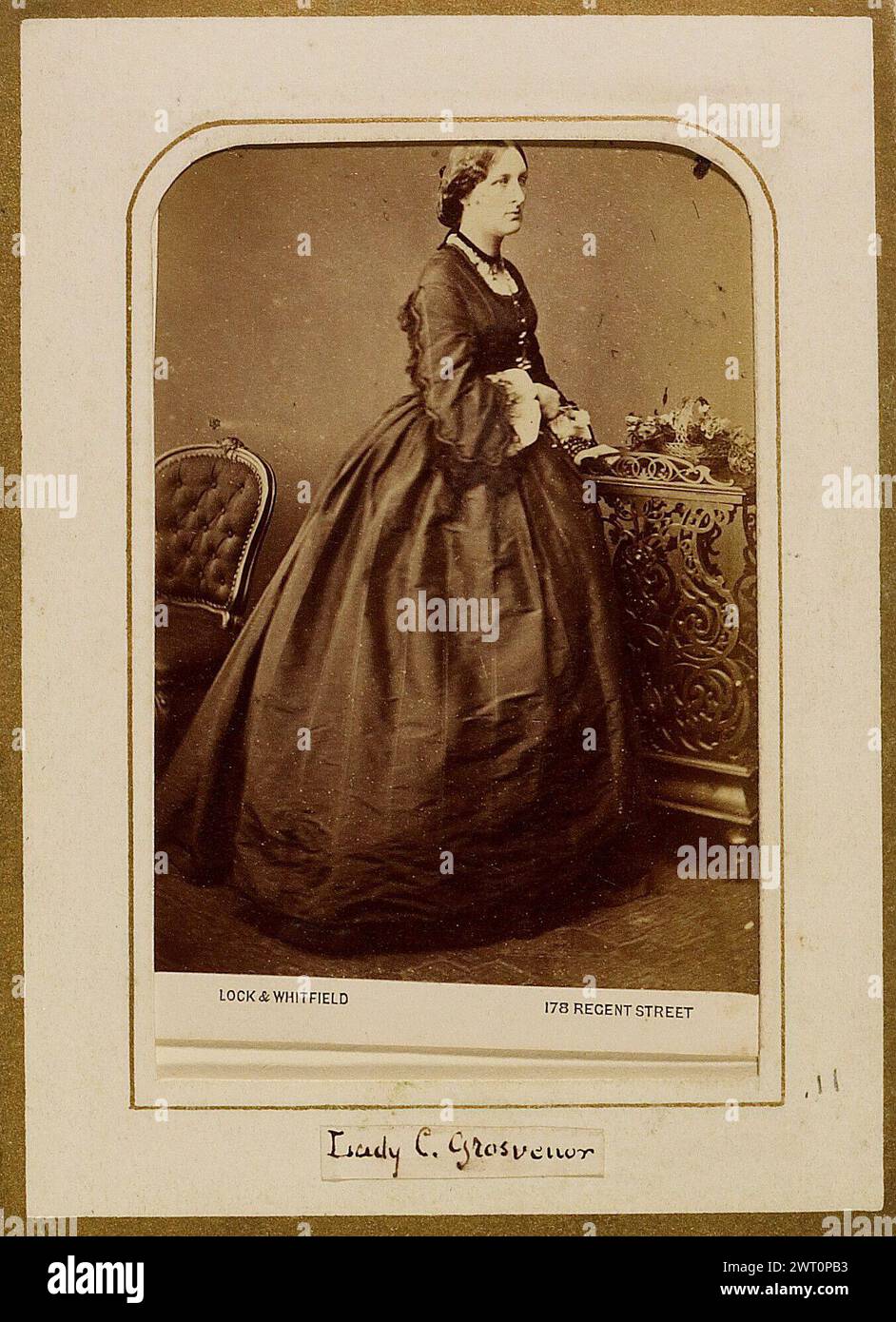 Lady C. Grosvenor. Samuel Lock & George Carpe Whitfield, photographer ...