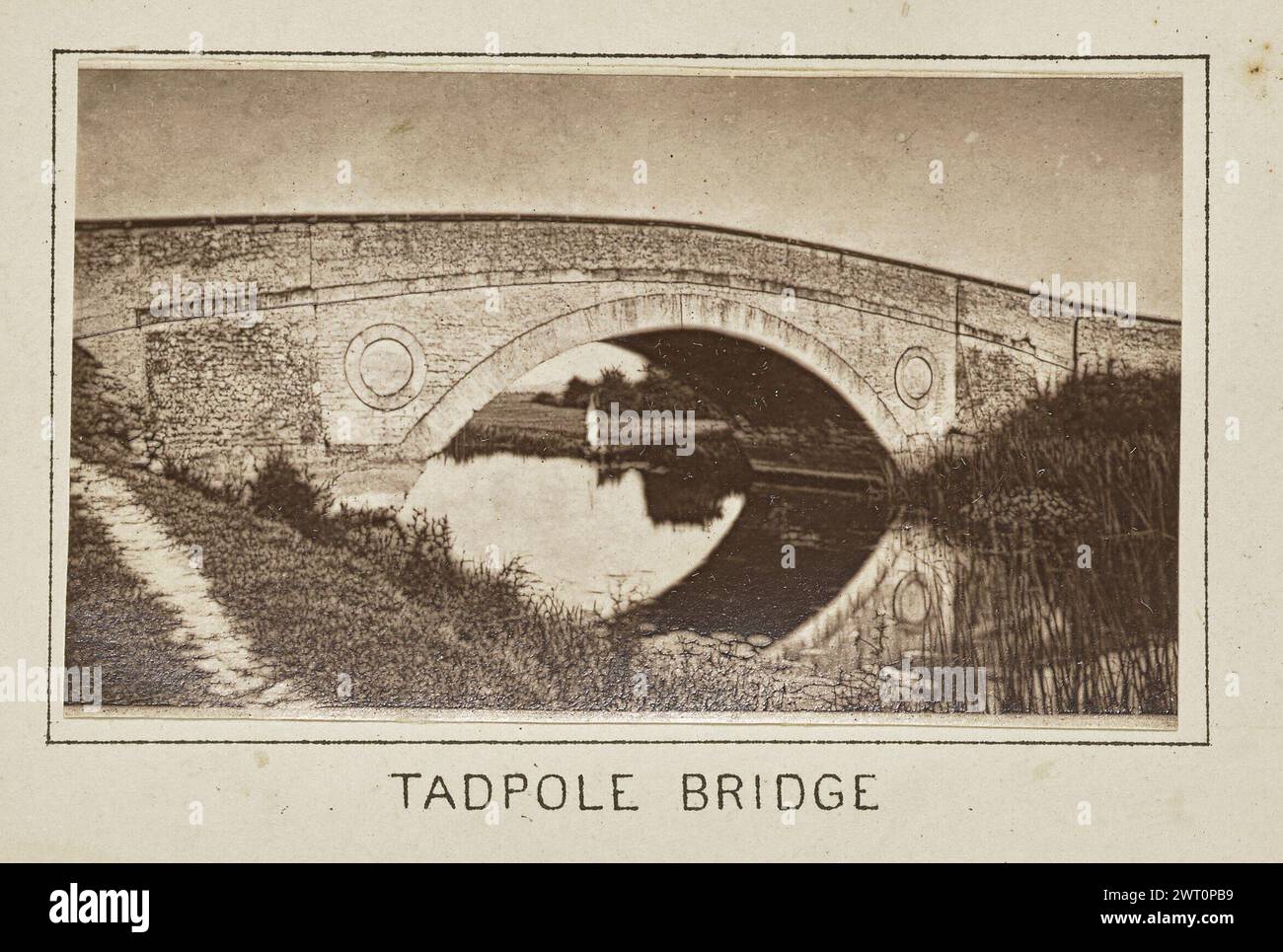 Tadpole bridge map hi-res stock photography and images - Alamy