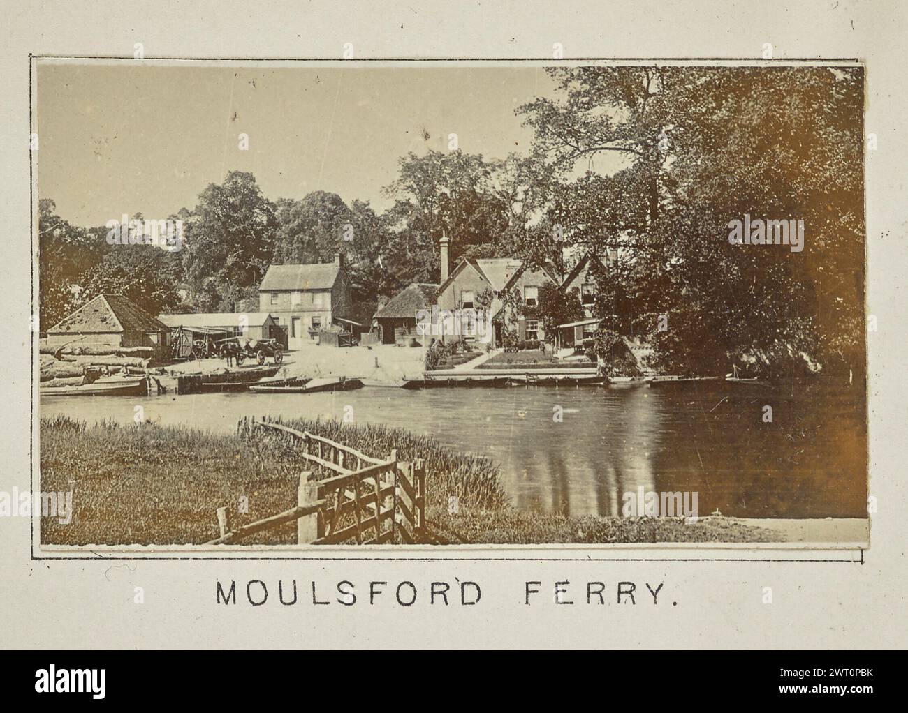 Moulsford Ferry. Henry W. Taunt, photographer (British, 1842 - 1922 ...