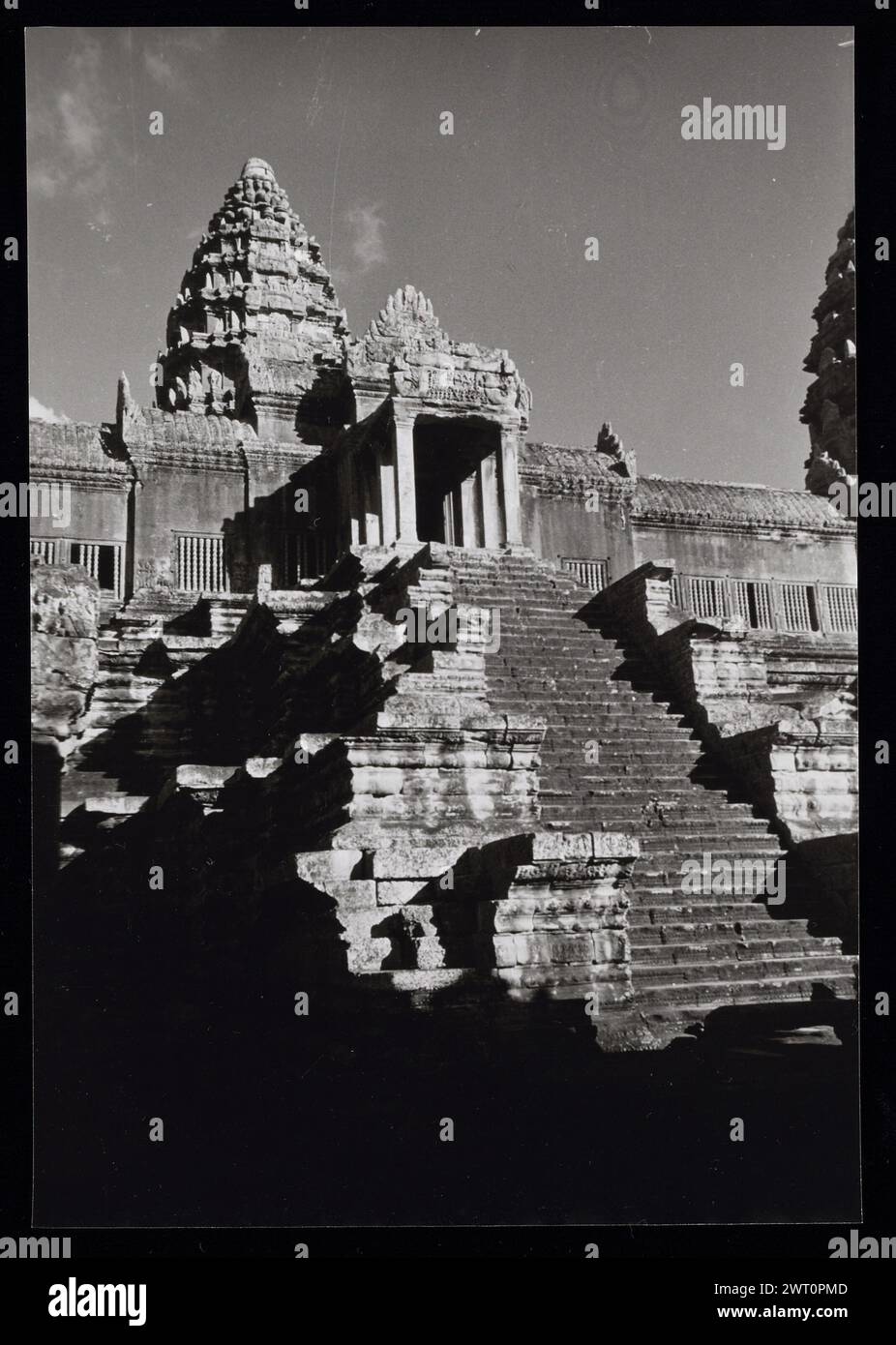 Cambodia Angkor Angkor Wat Unpublished image 3. Swaan, Wim. 1966 or ...