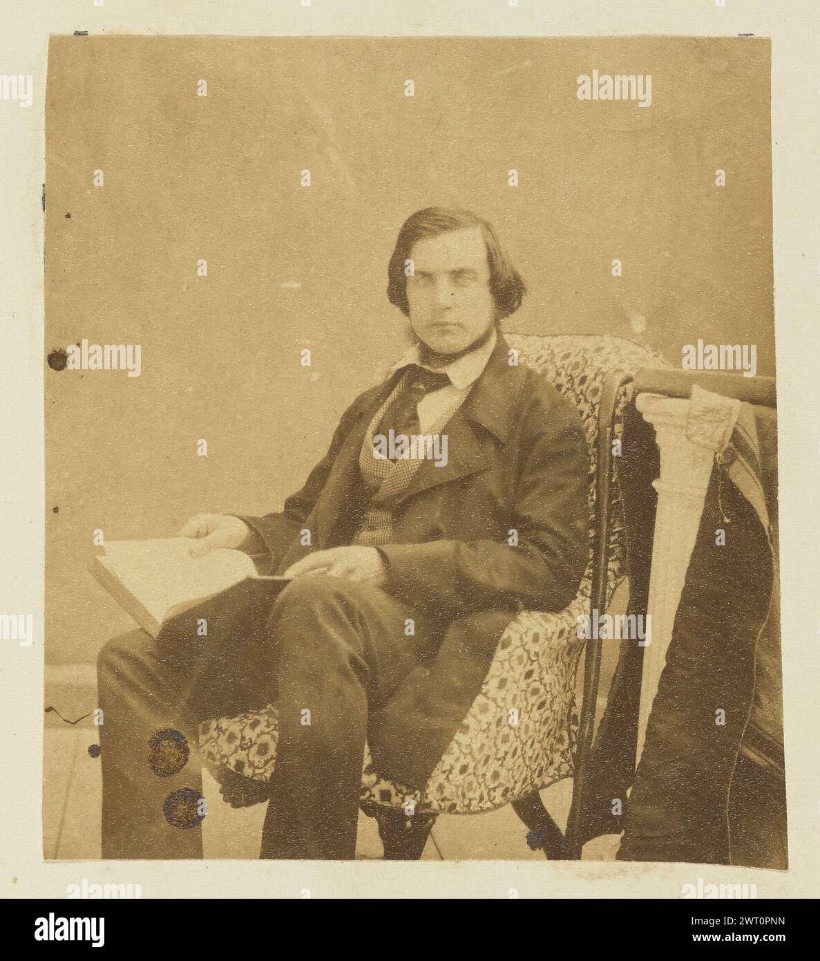 Portrait of young man. Sir John Joscelyn Coghill, photographer (Irish ...