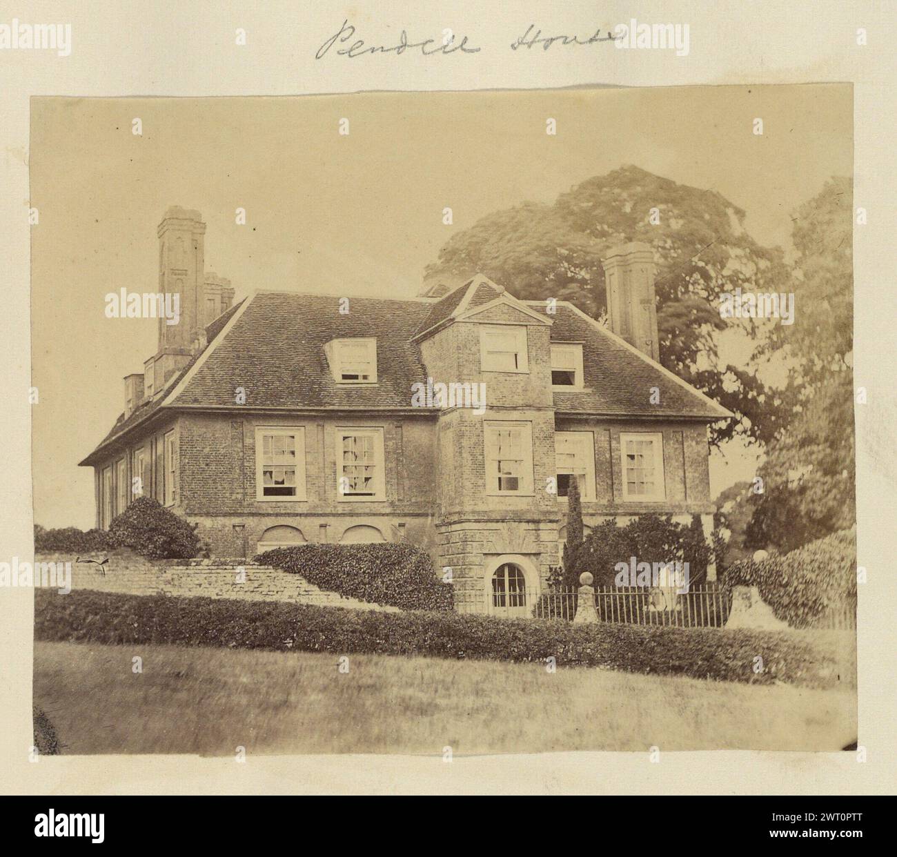 Pendell House. Possibly Frances Elizabeth Jocelyn, viscountess Jocelyn ...