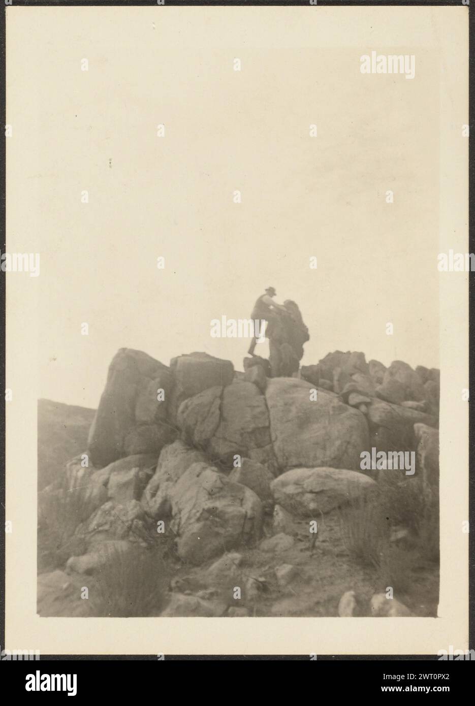 Louis Fleckenstein at Mockingbird Canyon. Louis Fleckenstein ...