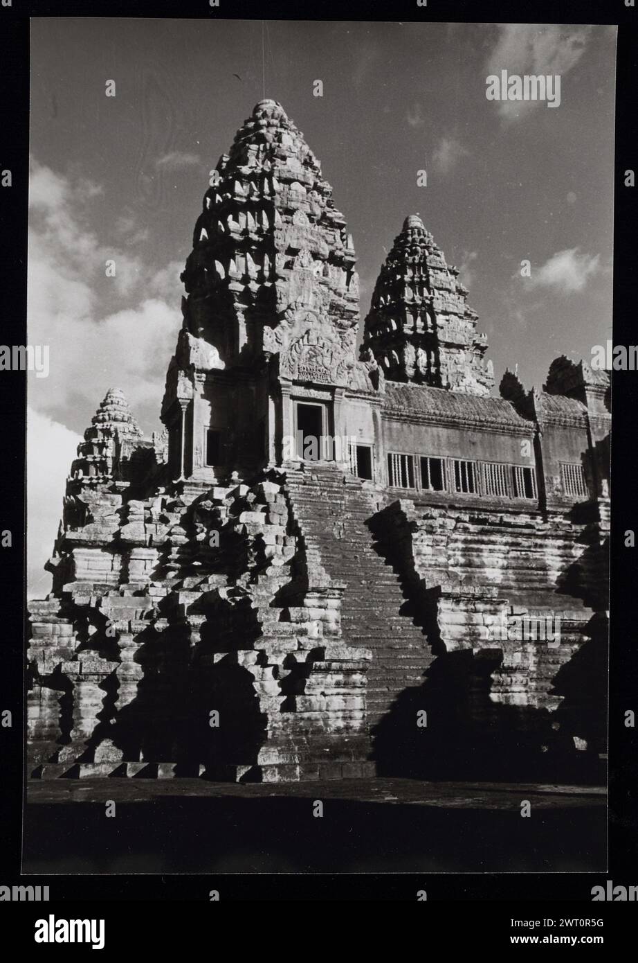 Cambodia Angkor Angkor Wat Unpublished image 4. Swaan, Wim. 1966 or ...