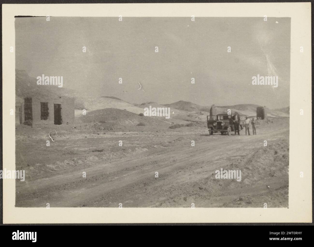 Car in Landscape. Louis Fleckenstein, photographer (American, 1866 ...
