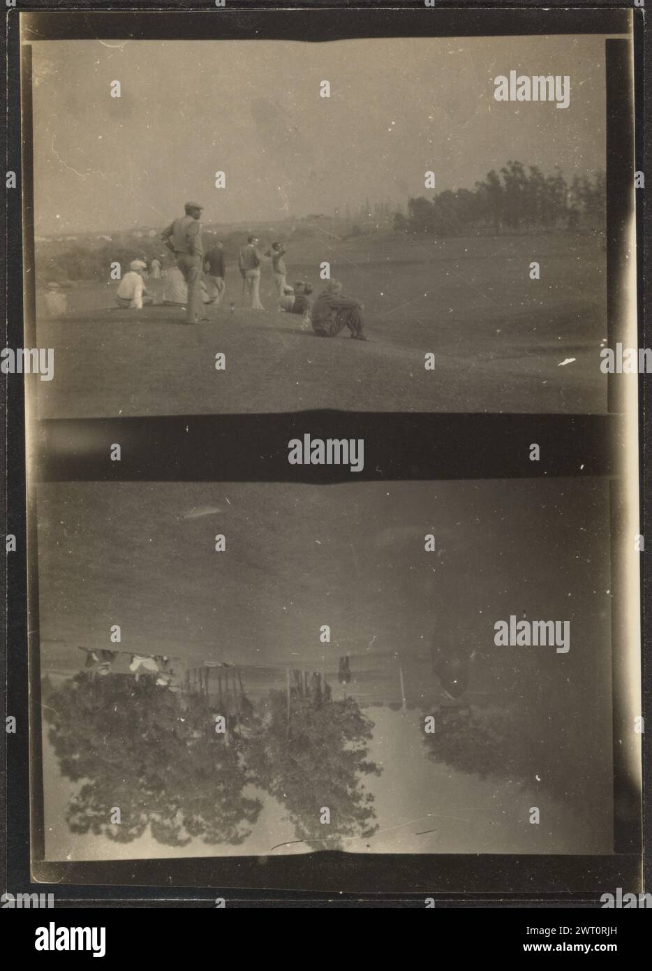 Double Frame - Park Scenes. Louis Fleckenstein, photographer (American ...