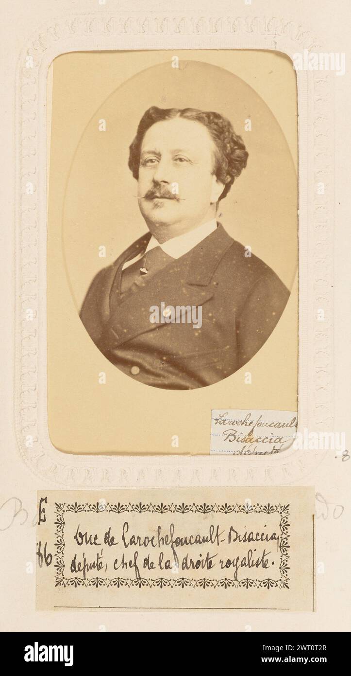 La Rochefoucauld Bisaccia, député. Franck (François-Marie-Louis ...