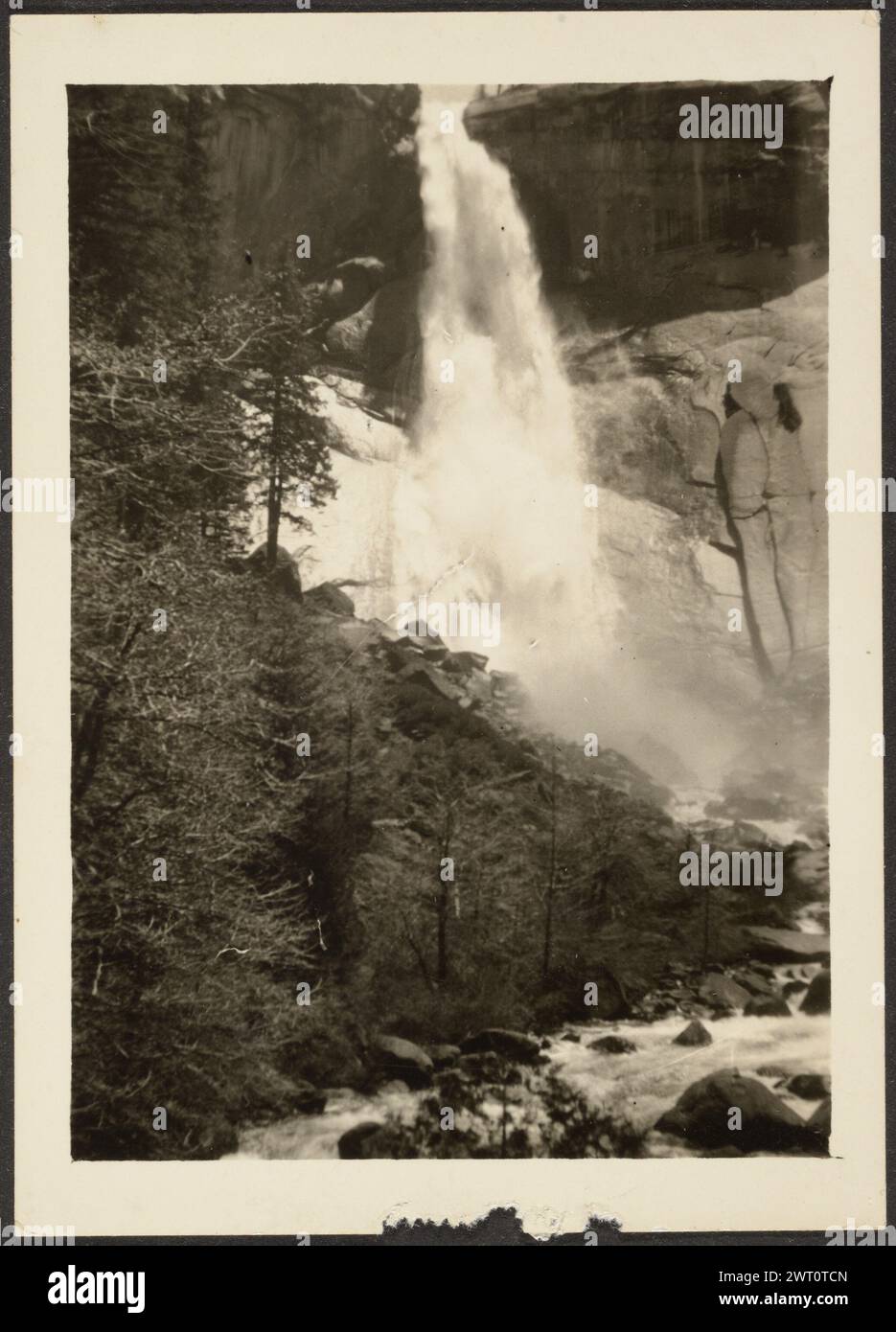Landscape with Waterfall. Louis Fleckenstein, photographer (American ...