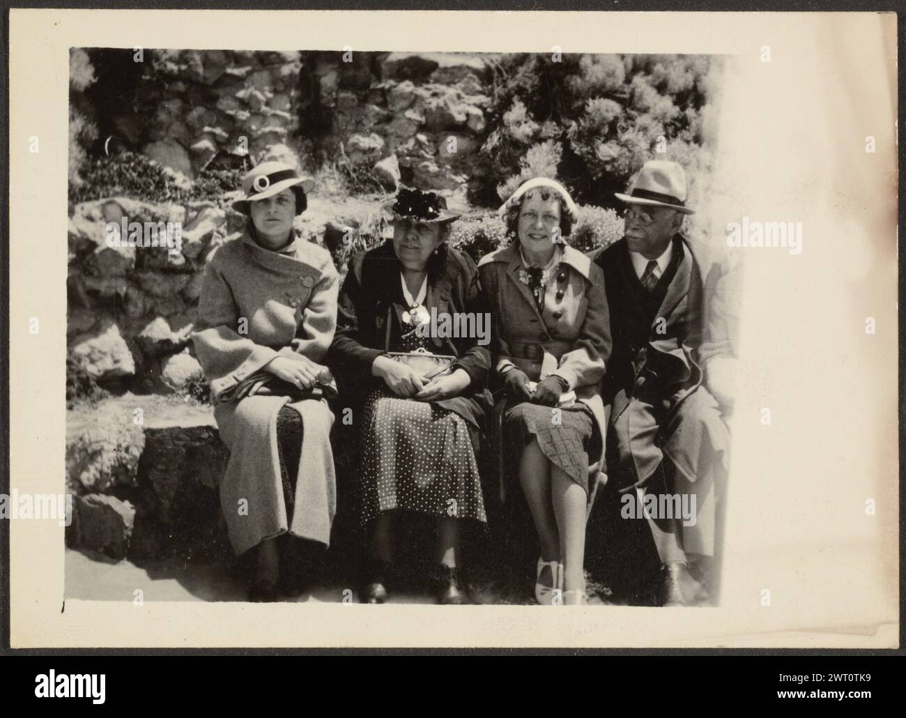 Fleckenstein Family on Outdoor Steps. Louis Fleckenstein, photographer ...