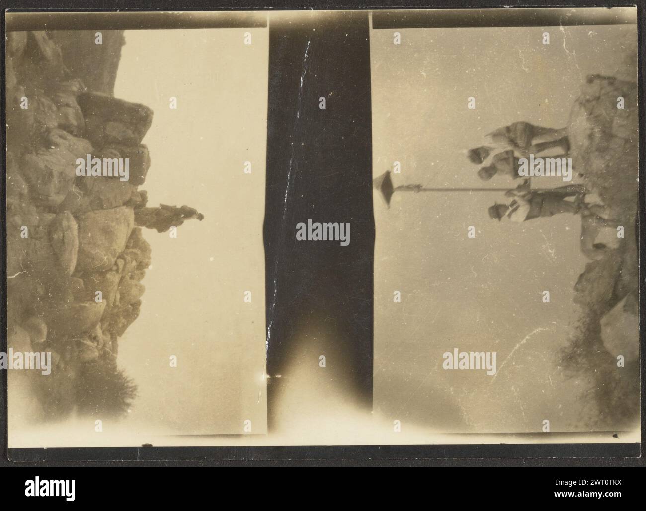 Double Frame - Mountain Climbing Scenes. Louis Fleckenstein ...