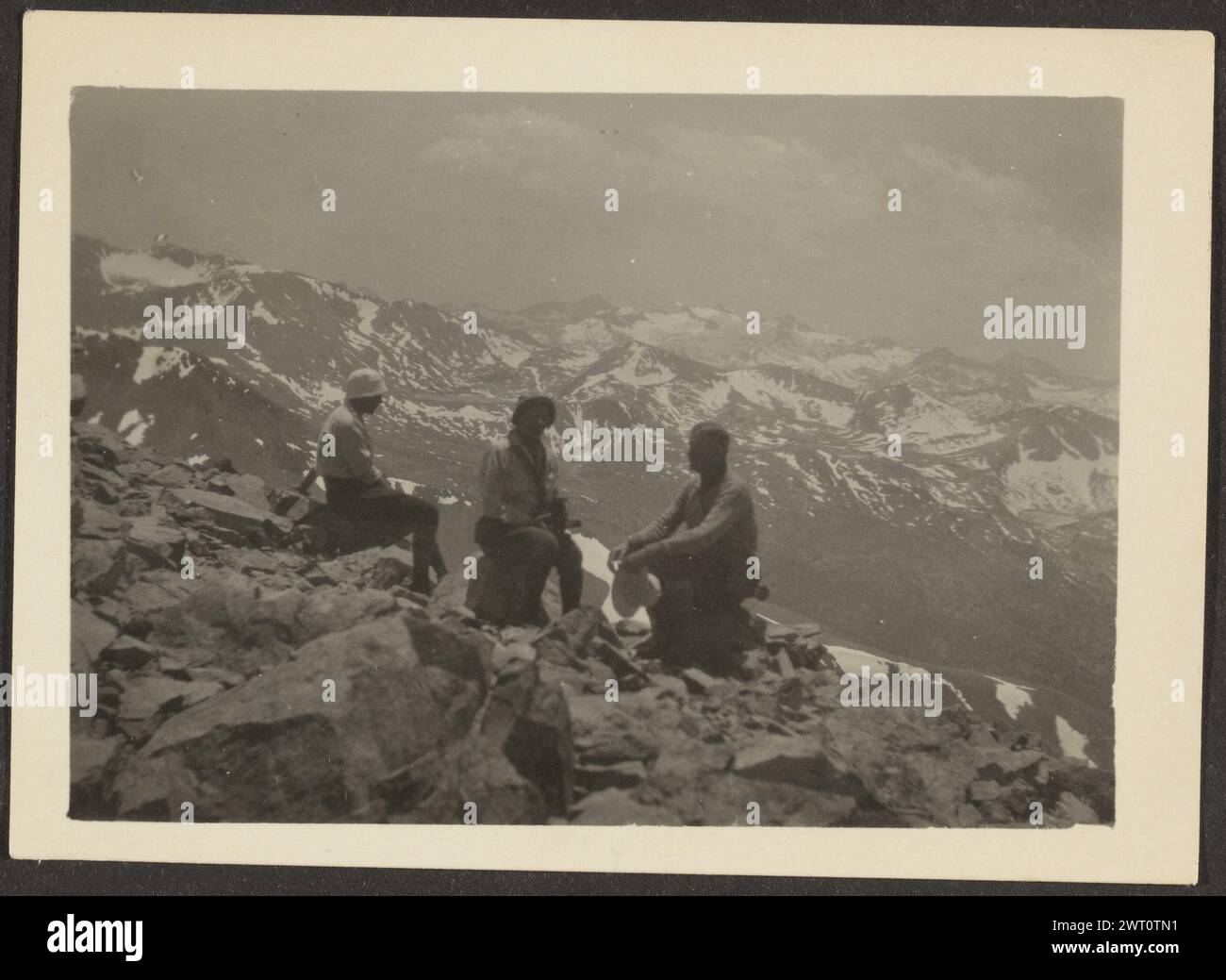 Figures in a Rocky Landscape. Louis Fleckenstein, photographer ...
