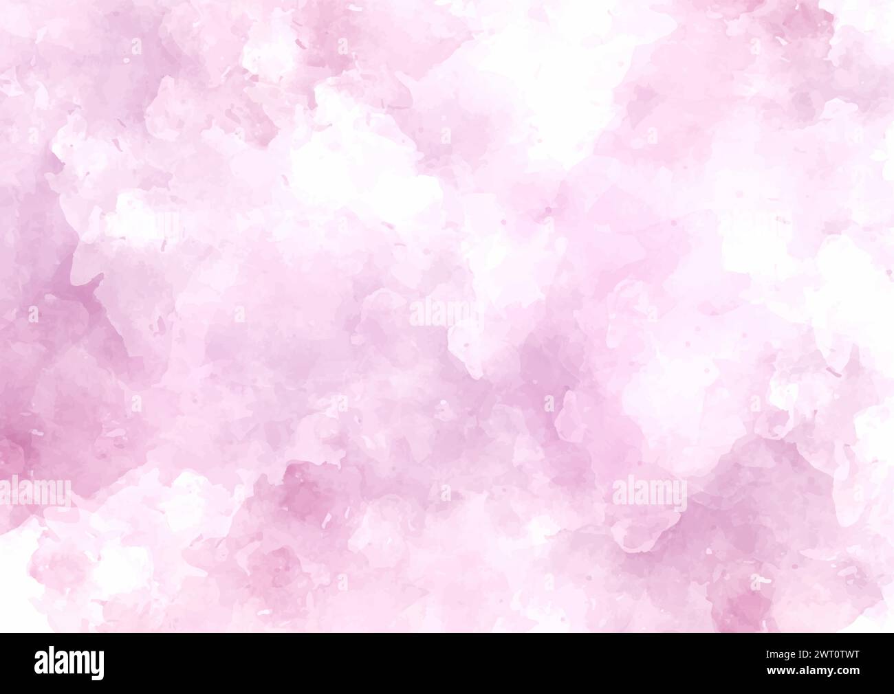 Hand painted pink watercolour texture background Stock Vector Image ...