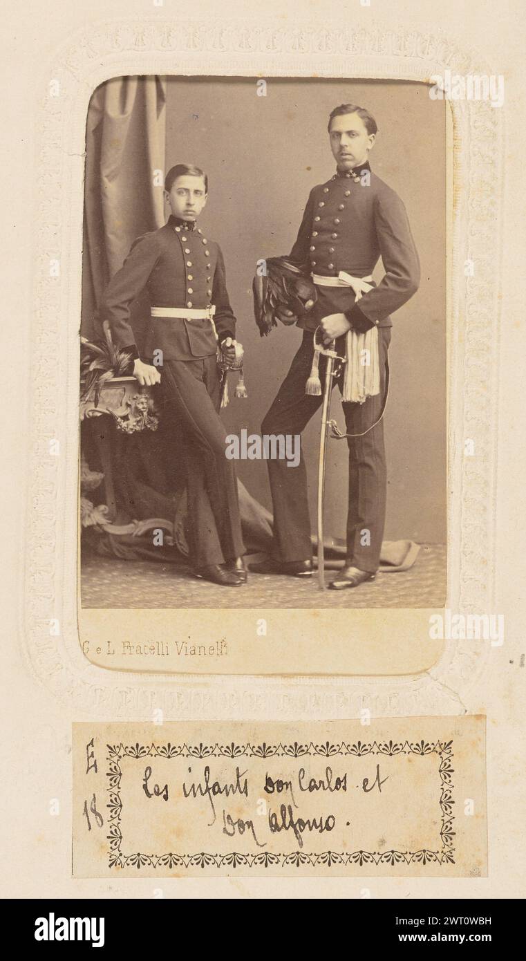 Les Infants, Don Carlos et Don Alfonso, petits-fils de Charles V ...