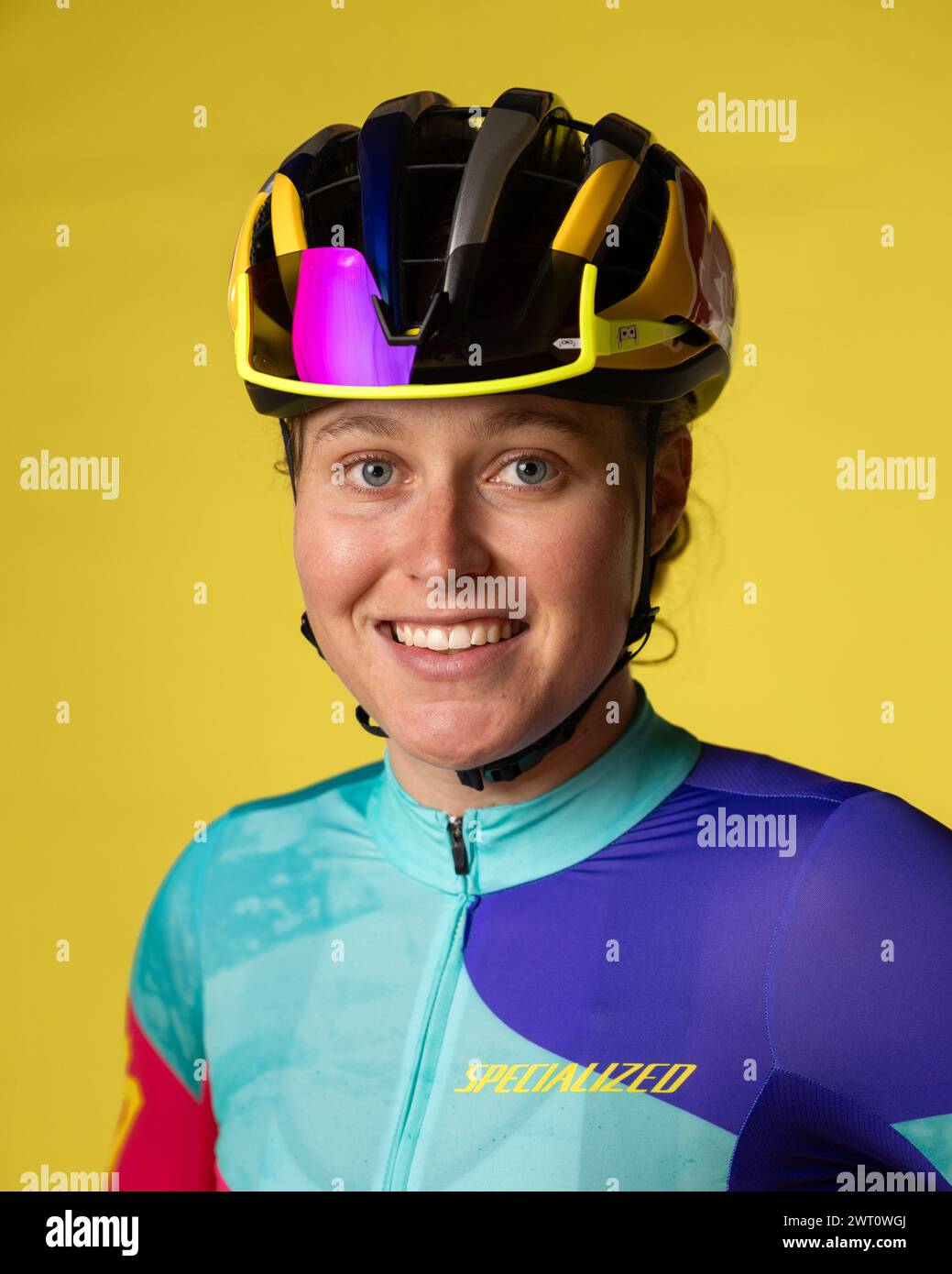 Laura Stigger of Austria poses for photographer in the new Specialized ...