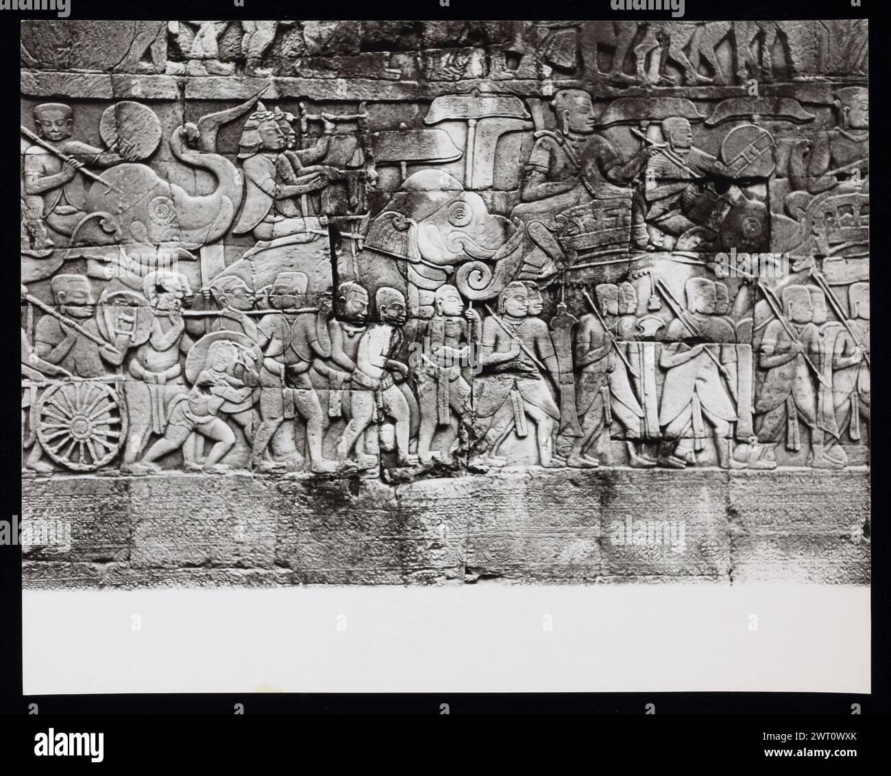 Cambodia Angkor Bayon Unpublished image 4. Swaan, Wim. 1966 or earlier ...