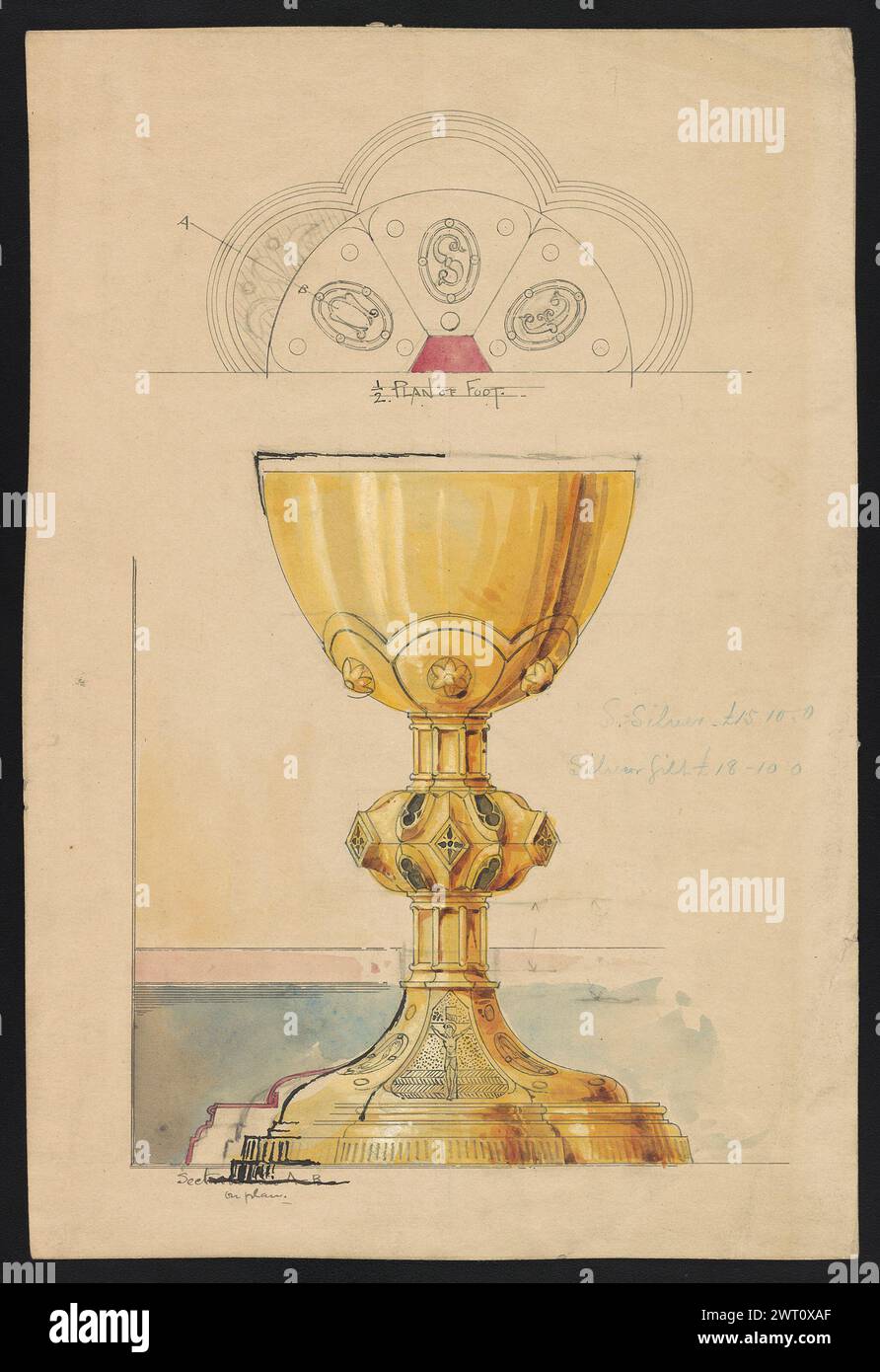 Qu'Appelle Church: communion plates and chalices Canada, 1892 ...