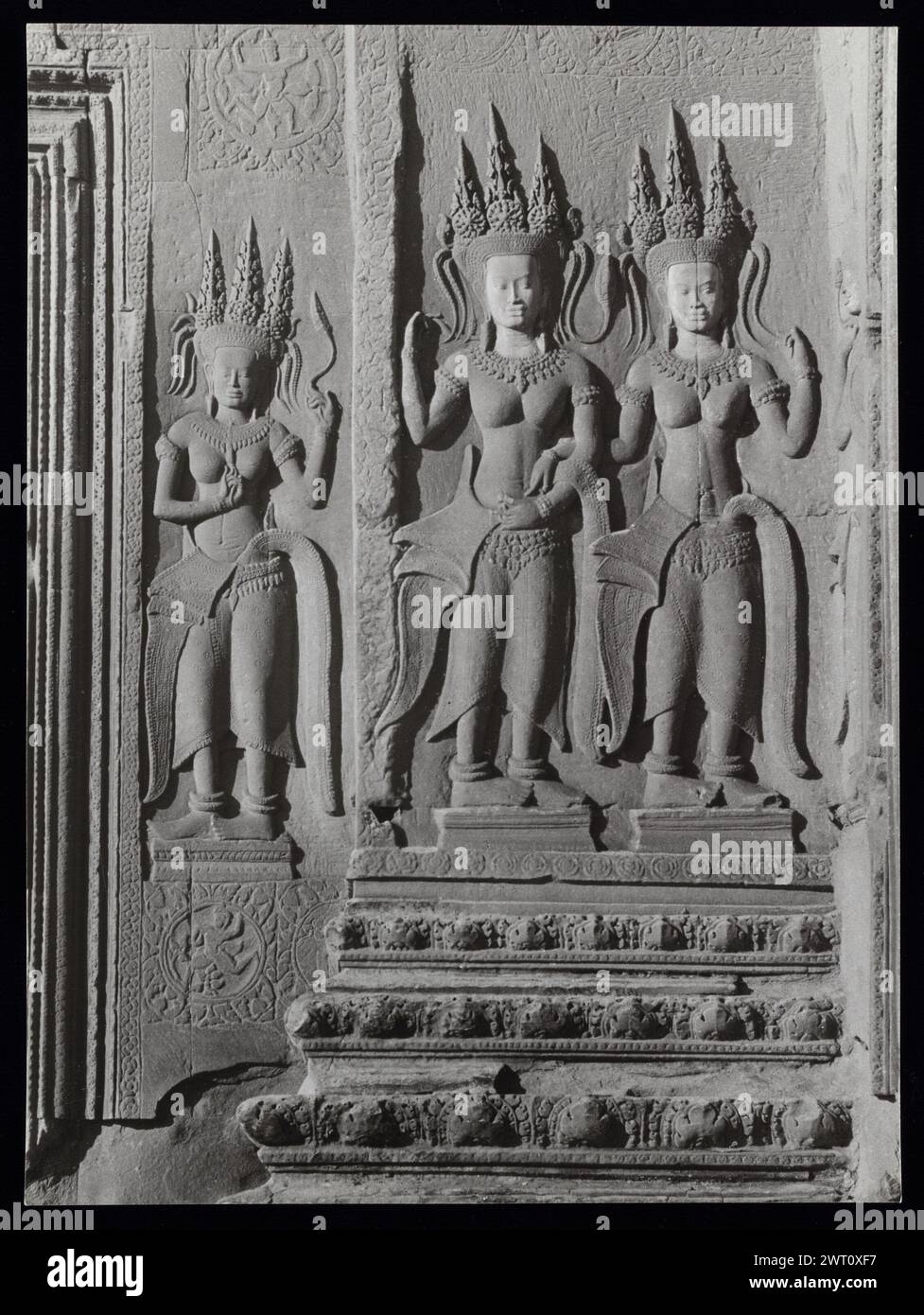 Cambodia Angkor Angkor Wat Unpublished image 17. Swaan, Wim. 1966 or ...