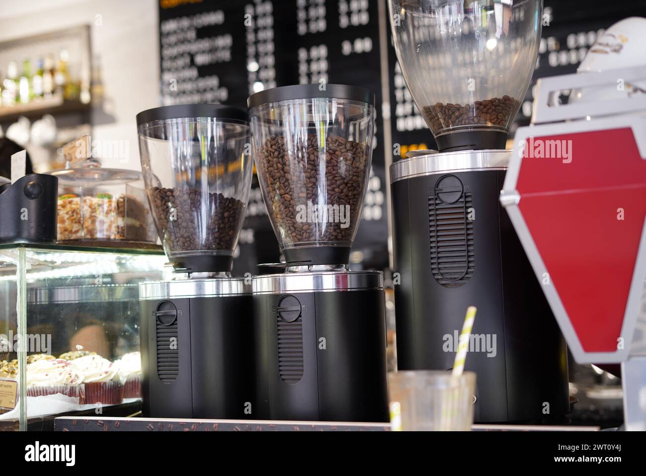 Coffee dispensers hi-res stock photography and images - Alamy