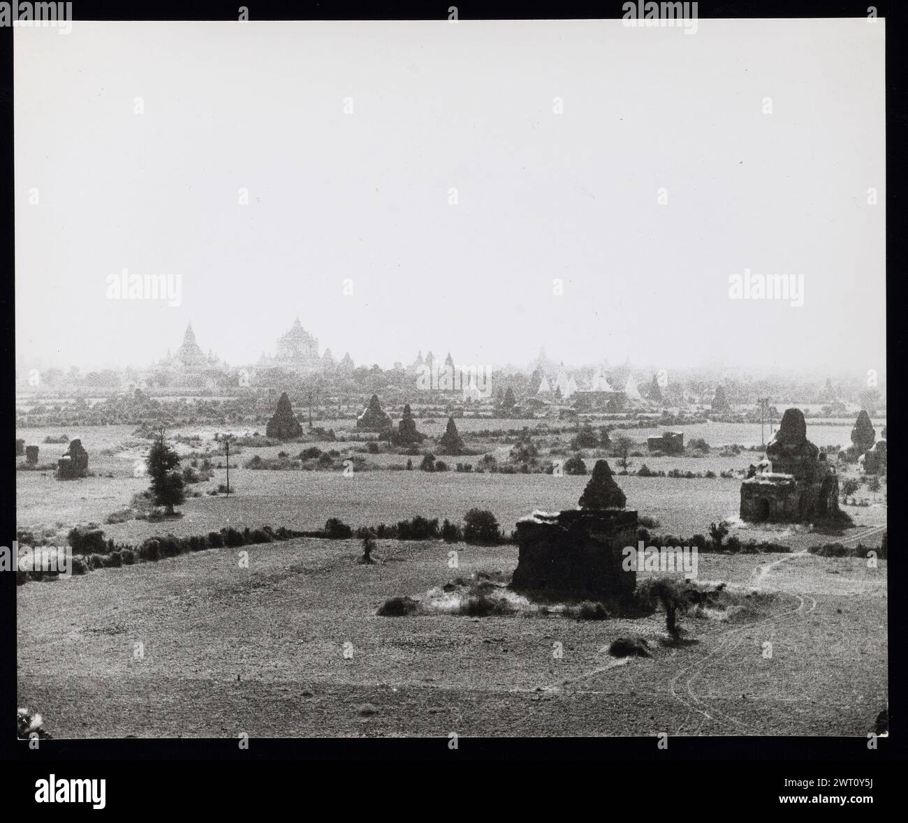 Myanmar (Burma) Pagan Panoramas Unpublished image 1. Swaan, Wim. 1966 ...