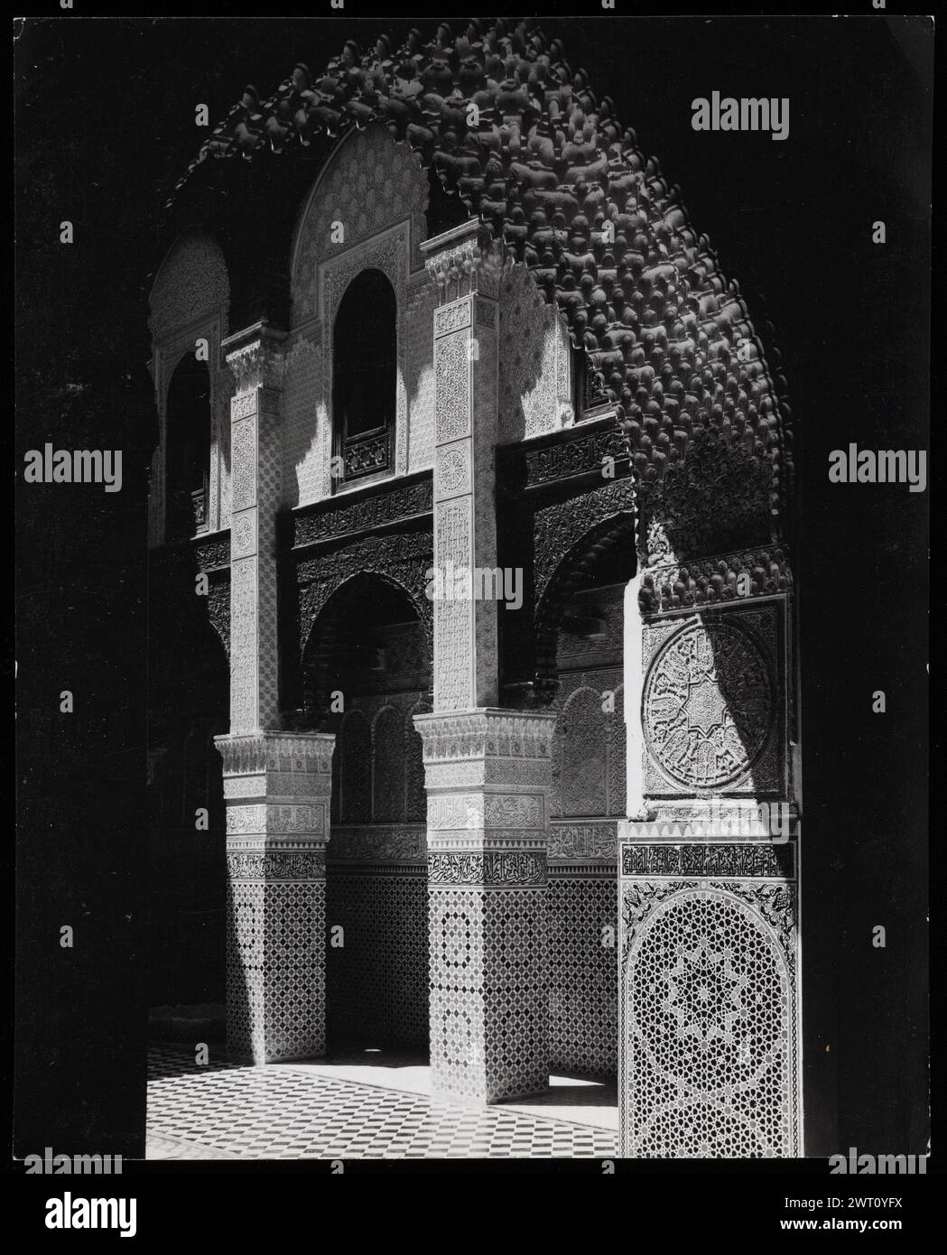 Attarin medersa fez hi-res stock photography and images - Alamy
