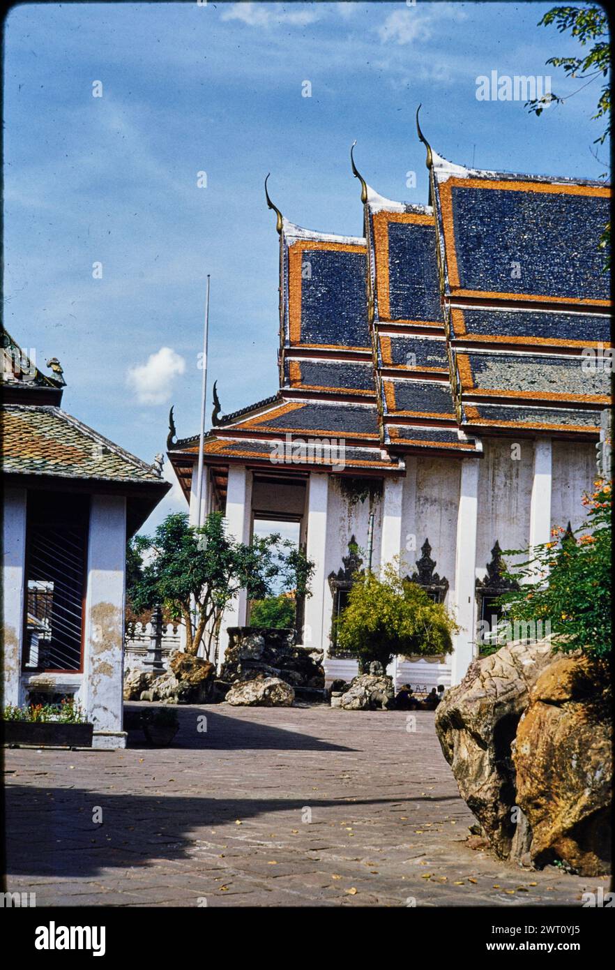 Thailand Bangkok Grand Palace Unpublished image 6. Swaan, Wim. 1966 or ...