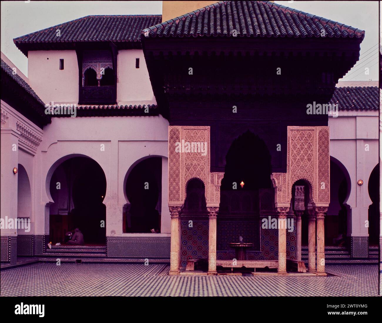 Morocco Fès Qarawiyin Mosque Unpublished image 11. Swaan, Wim. 1967 or ...