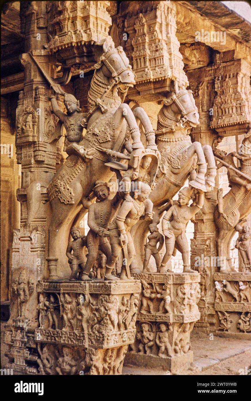 Ranganatha temple horse court hi-res stock photography and images - Alamy