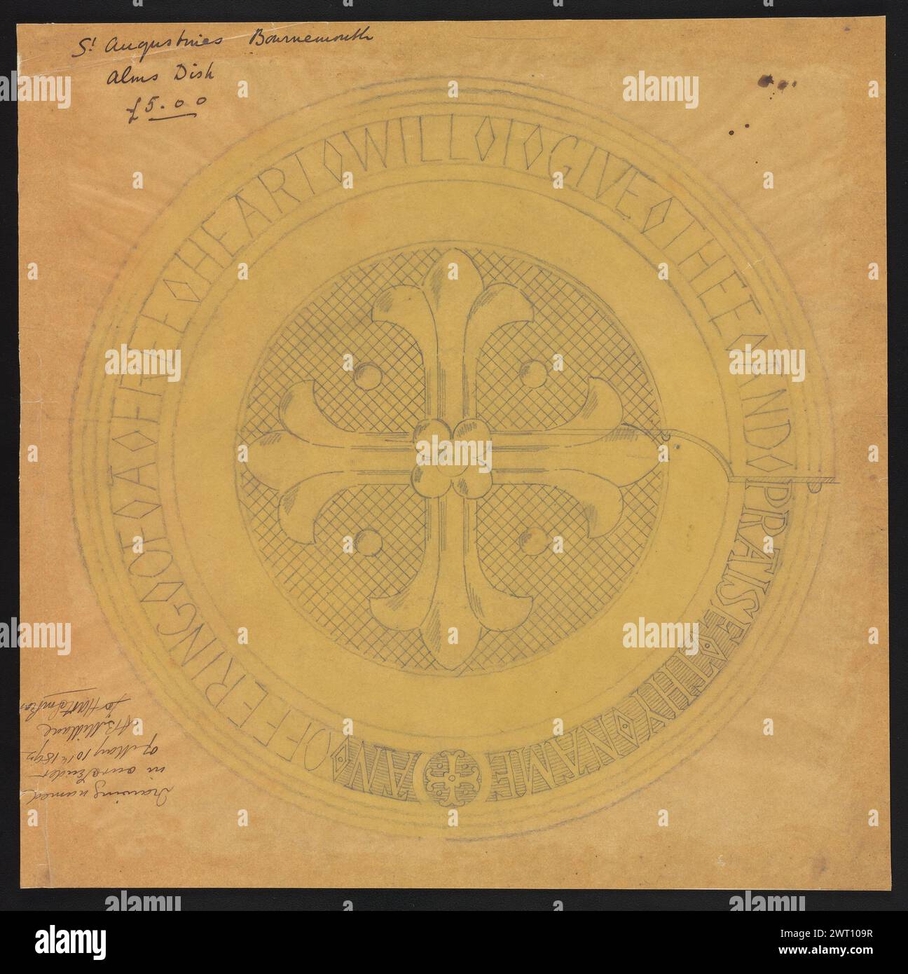 Bournemouth, St. Augustine's Church Hampshire, 1889-1892: Altar Vase ...