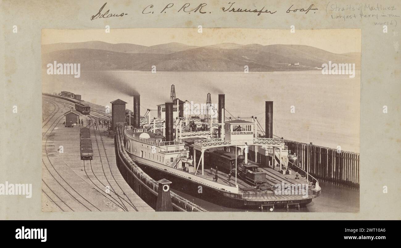 Solano - C.P.R.R. Transfer Boat. Carleton Watkins, photographer ...