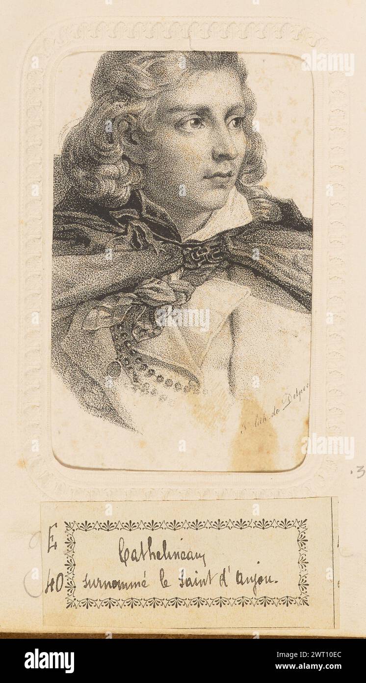 Cathelineau. François-Séraphin Delpech, lithographer (French, 1778 ...