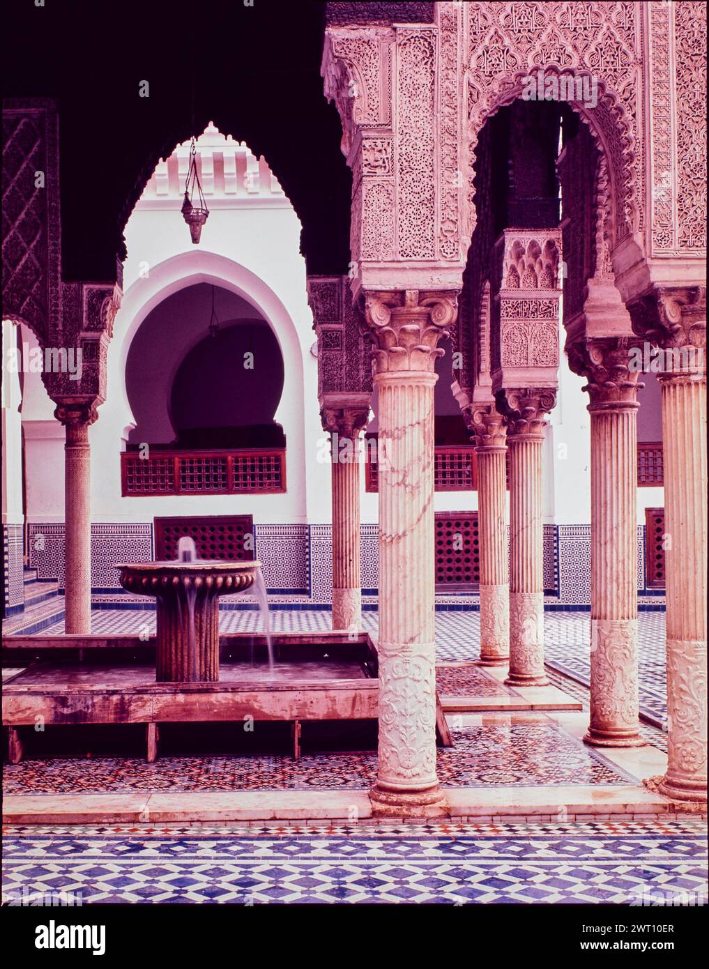 Morocco Fès Qarawiyin Mosque Unpublished image 8. Swaan, Wim. 1967 or ...