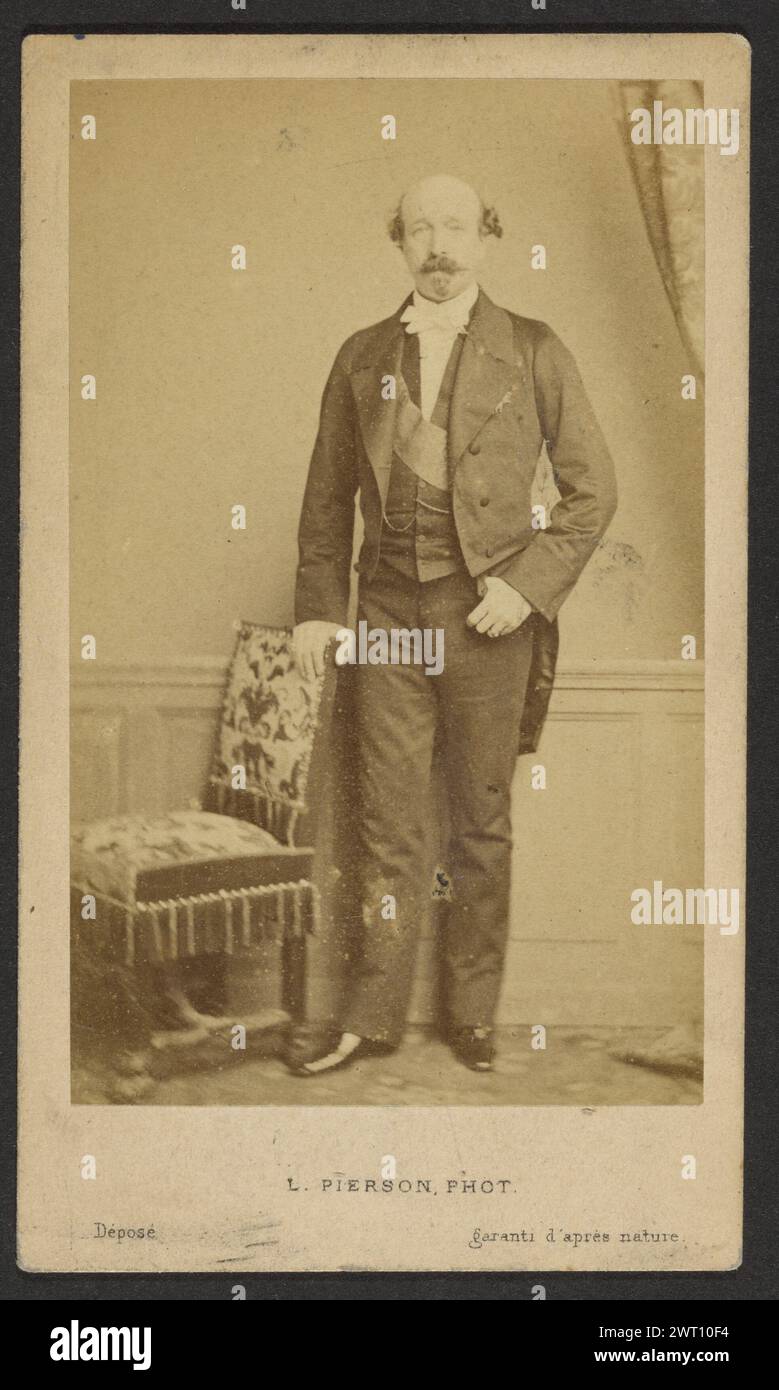 Charles de Morny, Duke of Morny. Mayer & Pierson, photographer (French ...