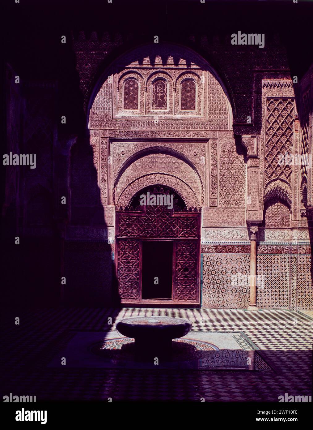 Attarin medersa fez hi-res stock photography and images - Alamy