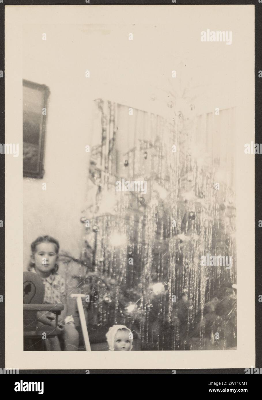 Child and Christmas Tree. Louis Fleckenstein, photographer (American ...