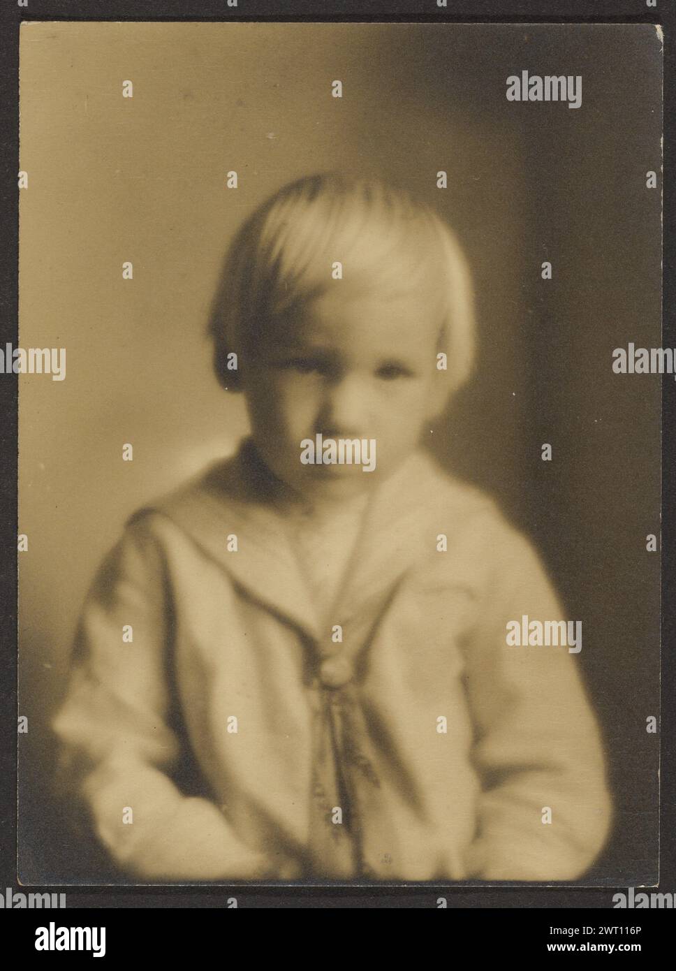Flaxen Haired Boy. Louis Fleckenstein, photographer (American, 1866 ...