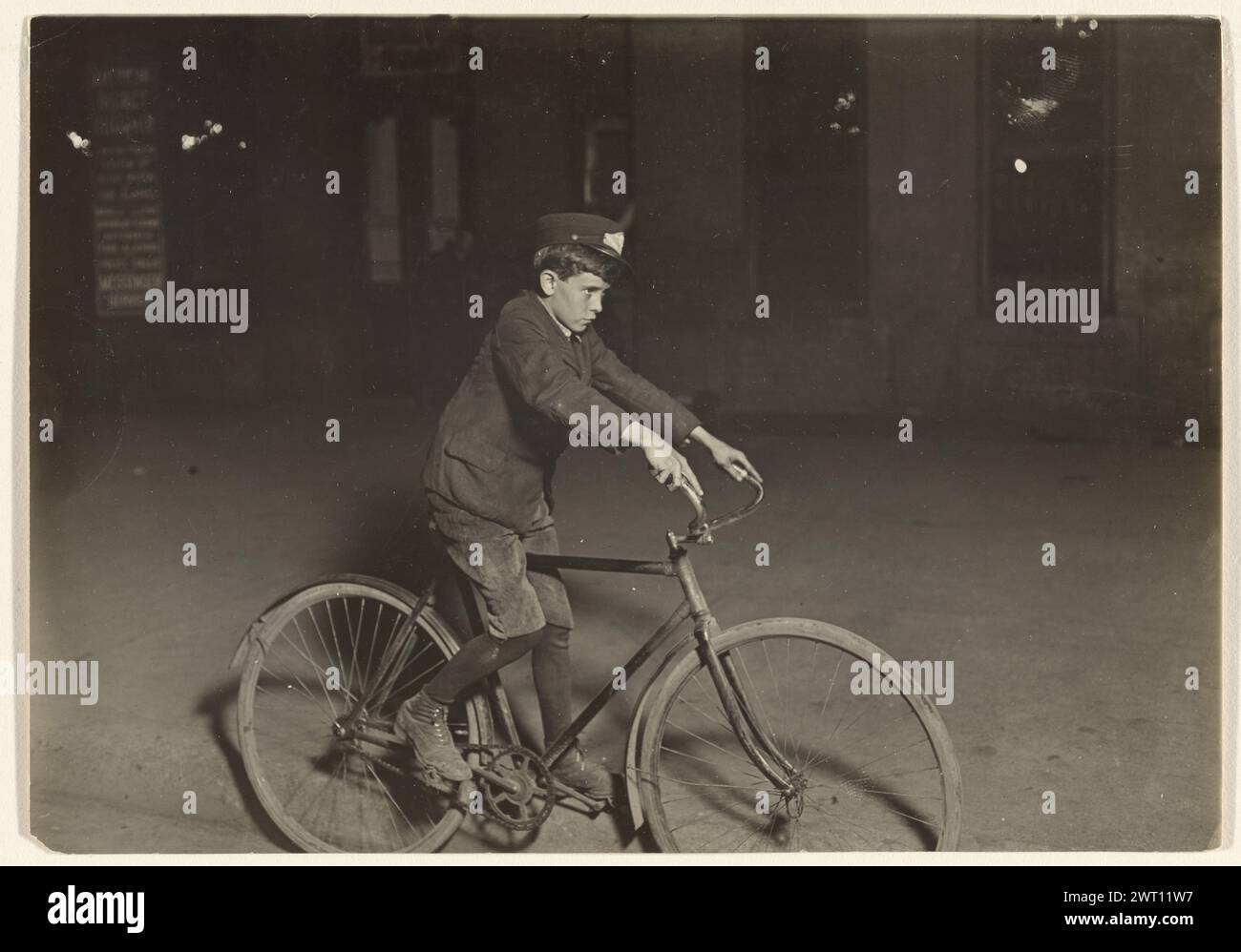 Western Union Messenger Boy, Indiana. Lewis W. Hine, photographer ...