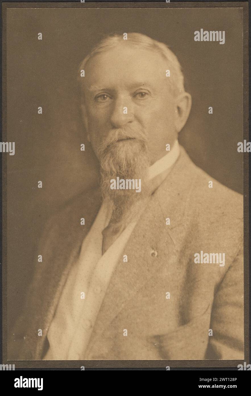 Portrait of a Bearded Man. Louis Fleckenstein, photographer (American ...