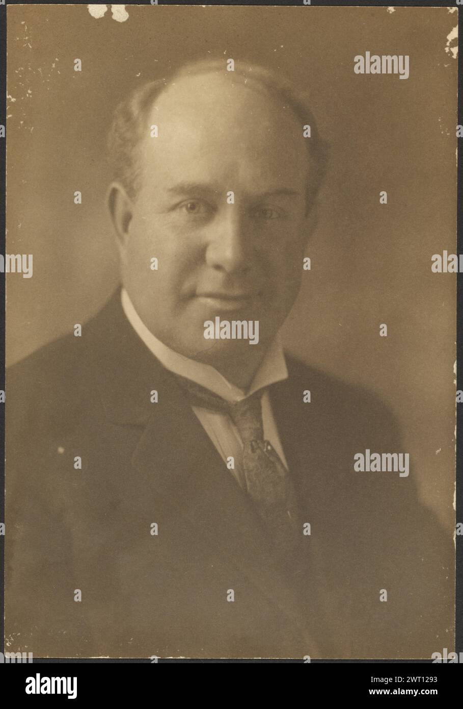 Portrait of Balding Man. Louis Fleckenstein, photographer (American ...