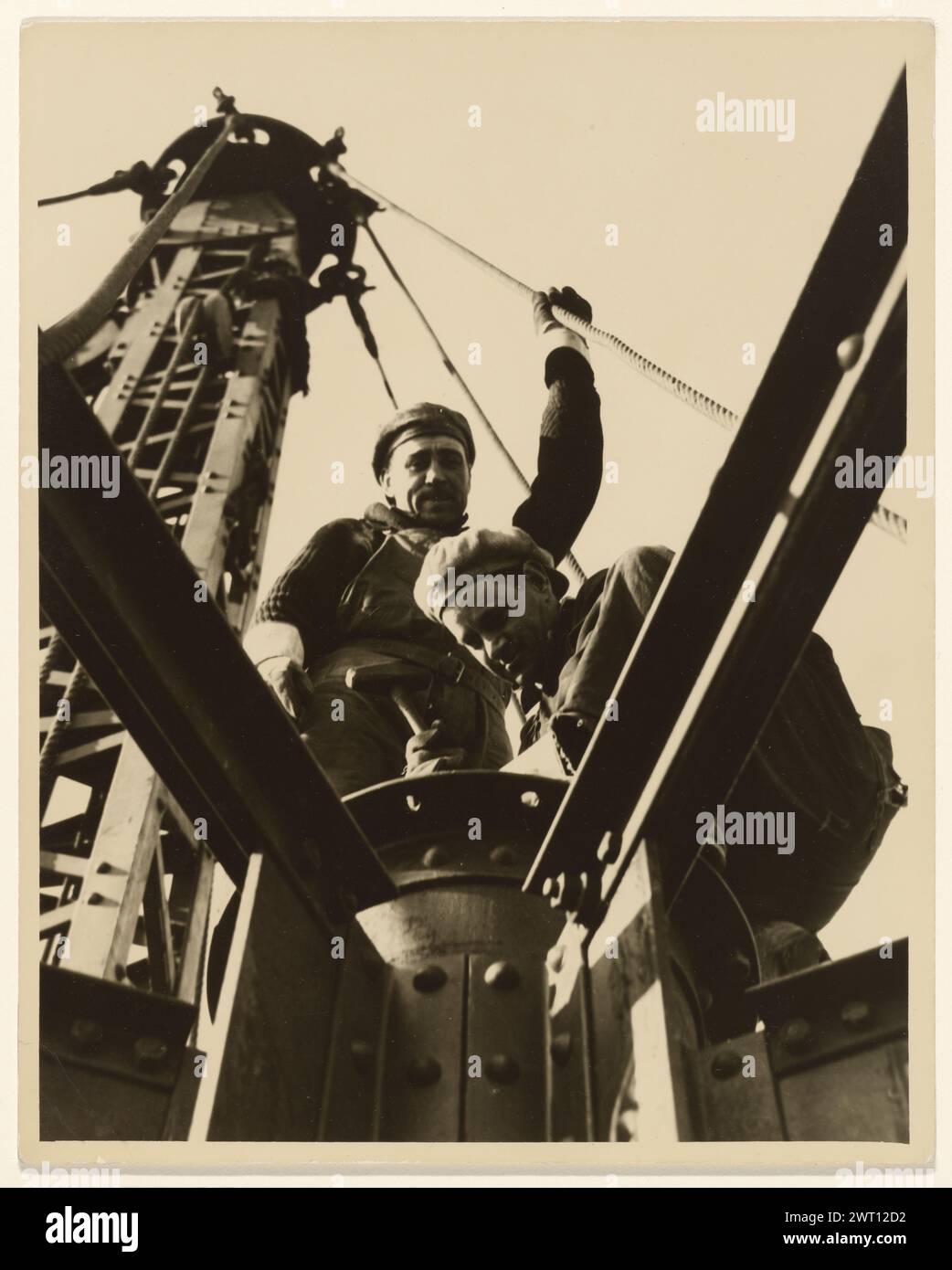 Empire State Building (McClain Brothers). Lewis W. Hine, photographer ...
