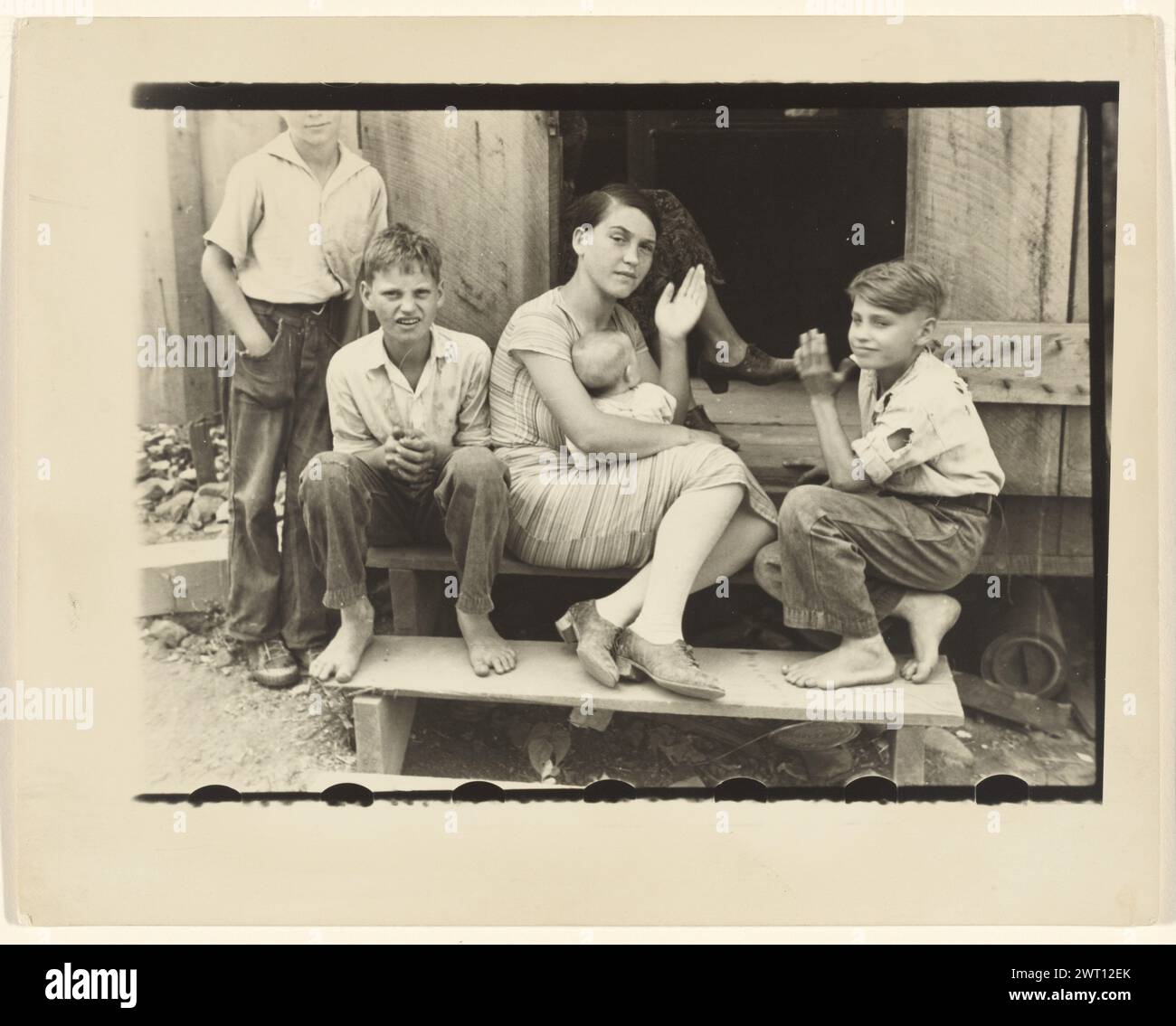 Sharecropper Family, (Alabama). Walker Evans, photographer (American ...