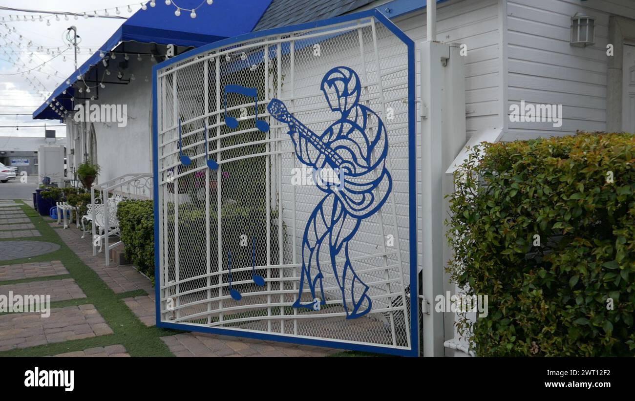 Las Vegas, Nevada, USA 7th March 2024 Graceland Wedding Chapel in ...