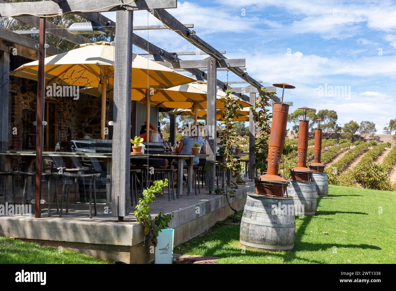 David Franz wine cellar door in the Barossa Valley, South Australia ...