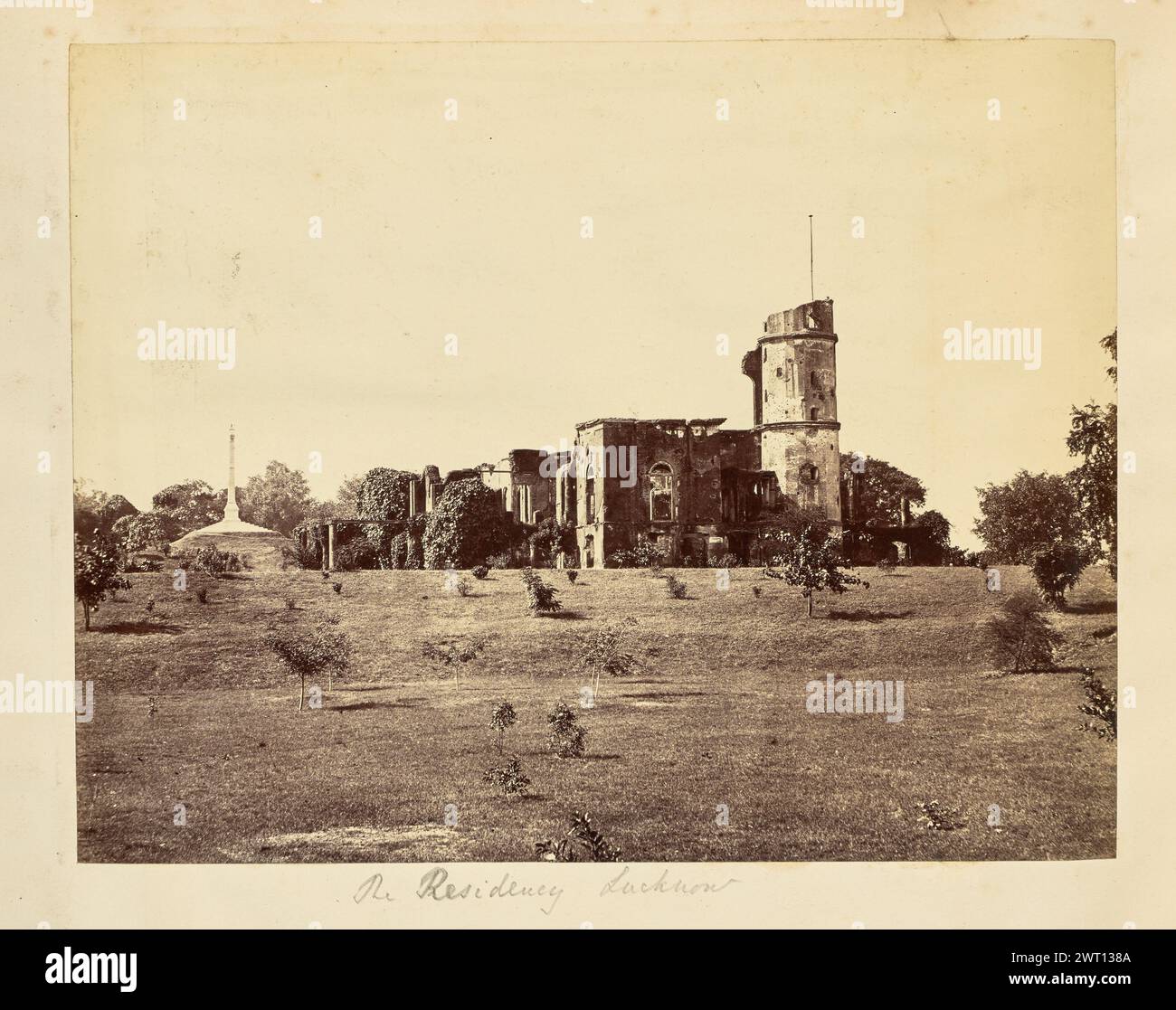 The Residency, Lucknow. Unknown, photographer 1850s–1890s View of the ...